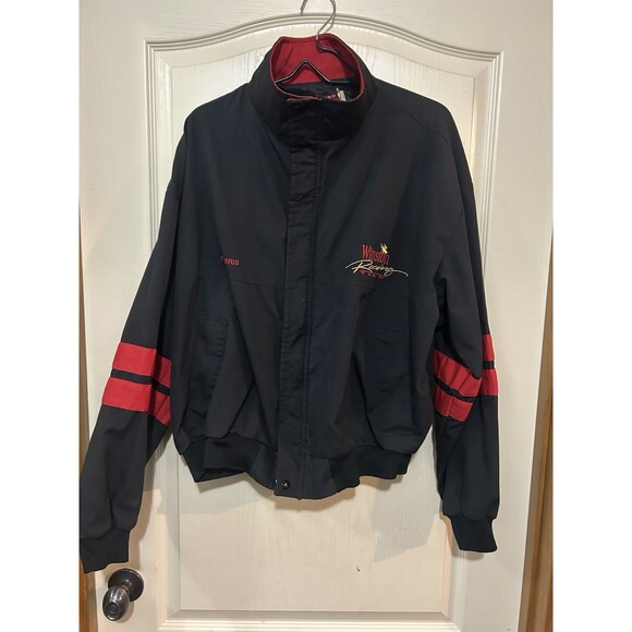 Jackets & Coats | Vtg 9s Nascar Swingster Winston Racing Team Full Zip ...